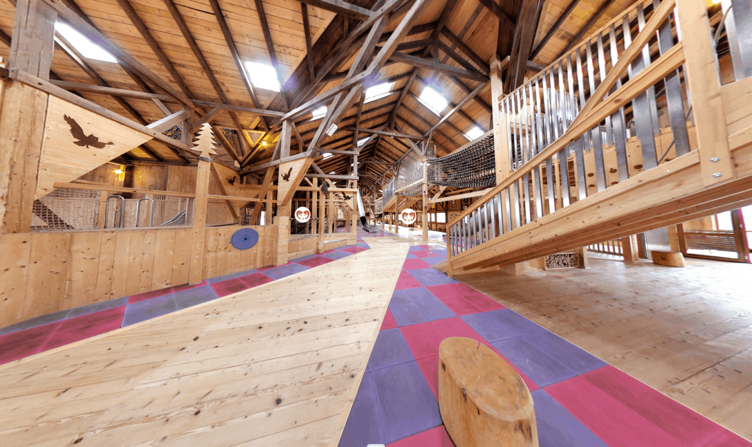 360 Grad Panorama Rundgang im Bergtierpark Blindham Aying